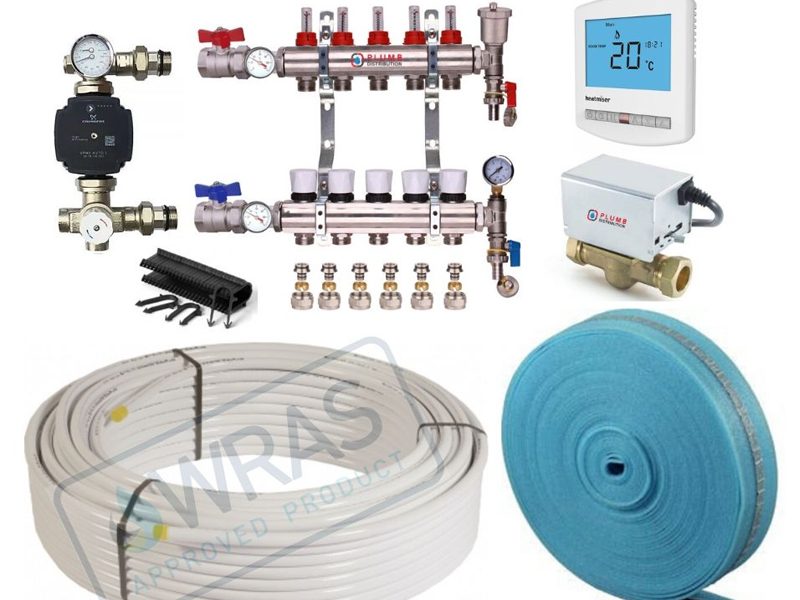 Heater Kit Wet Kit - Multi-Zone Hydronic System For Rooms 20-160 Sqm, 5 ...